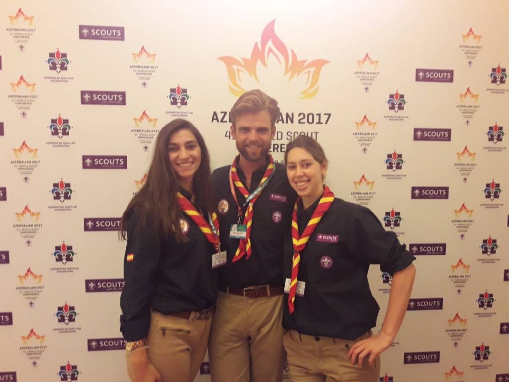 Scouts de España en el Foro Joven Scout Mundial 2017 · Scouts de España
