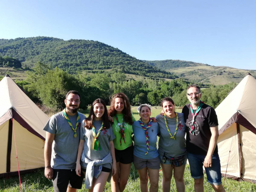 campamento · Scouts de España