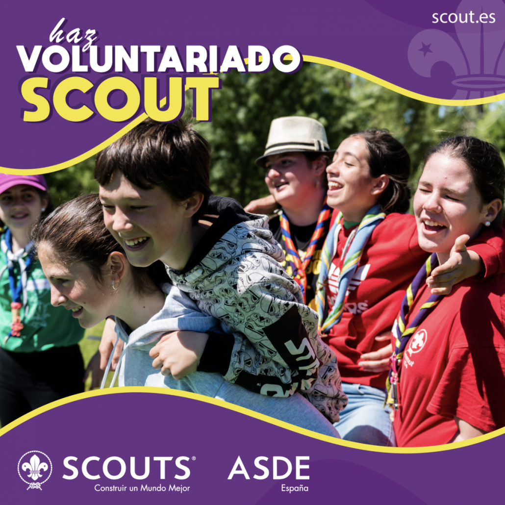 Haz Voluntariado Scout 2020 · Scouts de España