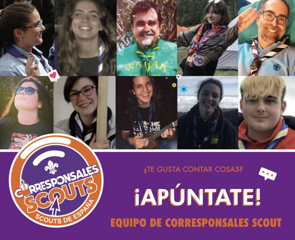 Conviértete en corresponsal scout · Scouts de España