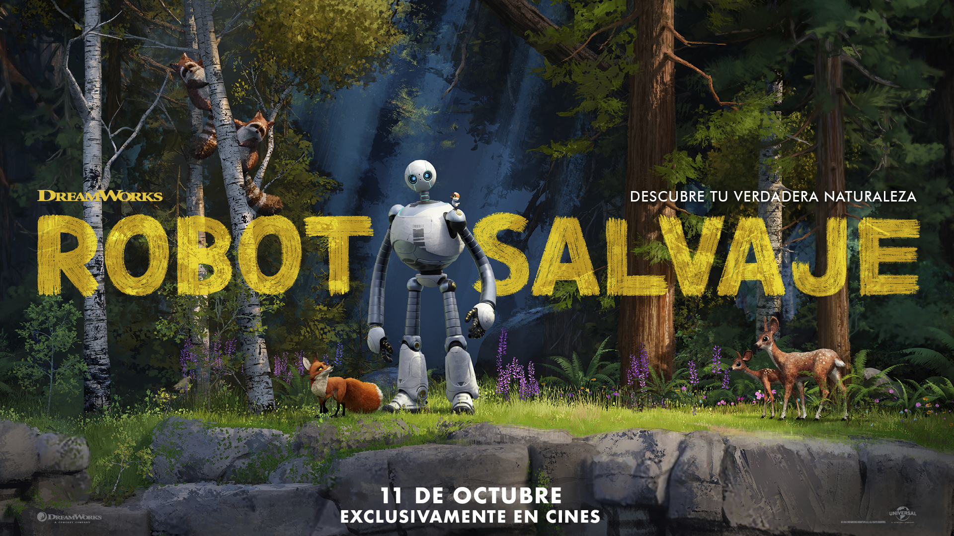 Cartel Robot salvaje · Scouts de España