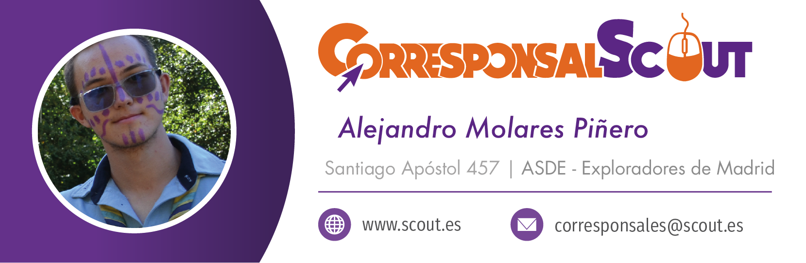 Firma Alejandro · Scouts de España