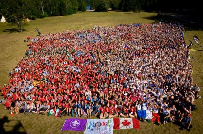 Regresando de Canada, Moot 2013 · Scouts de España